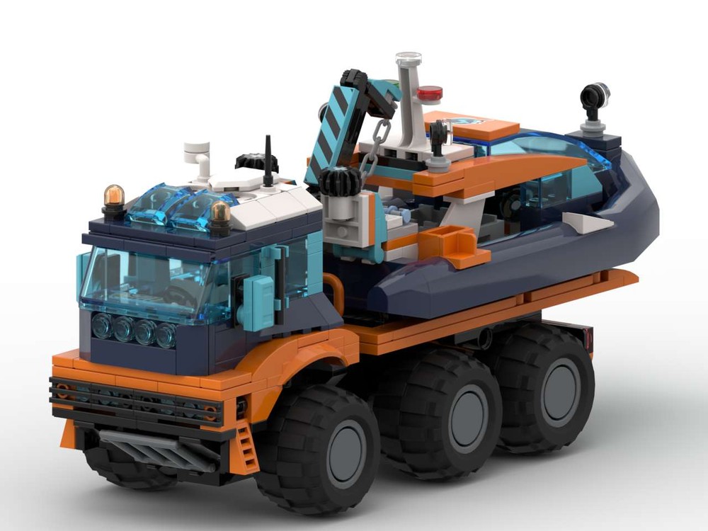 LEGO MOC Arctic Truck / Diving boat transporter by Kraja87 ...