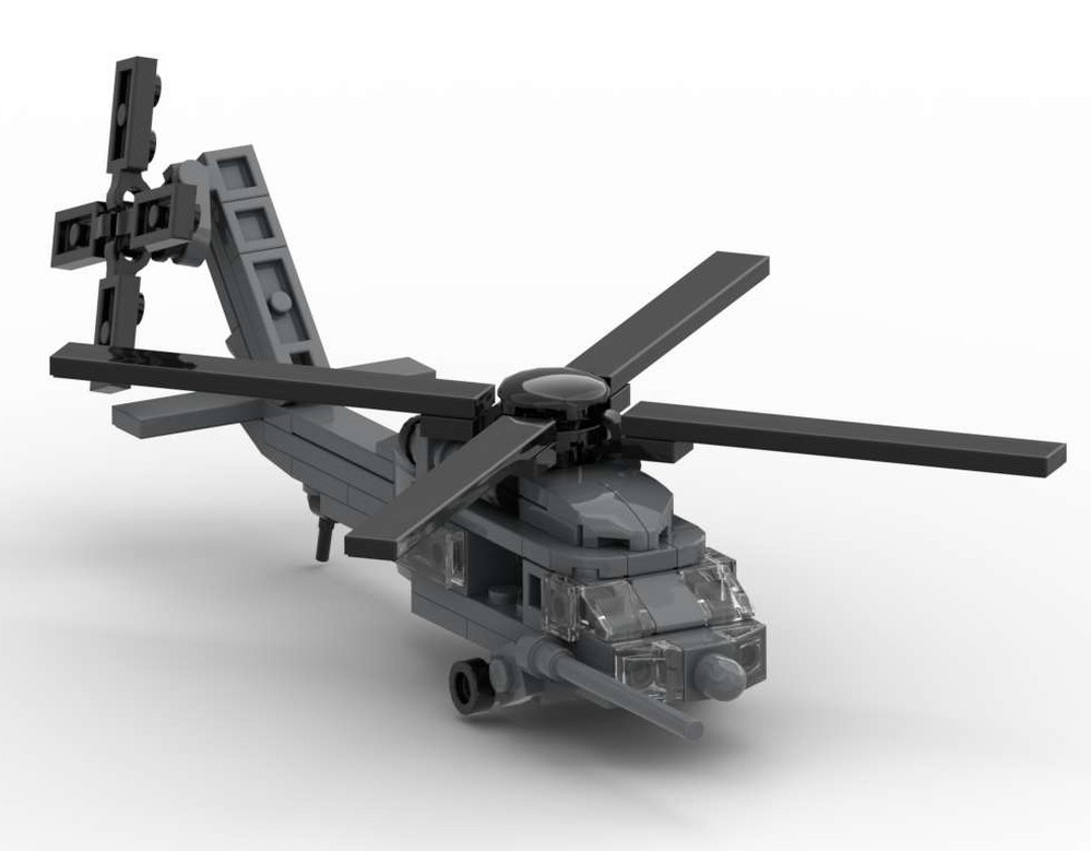 LEGO MOC Sikorsky UH-60 Black Hawk / Pave Hawk (1/110 scale) by Vincent ...