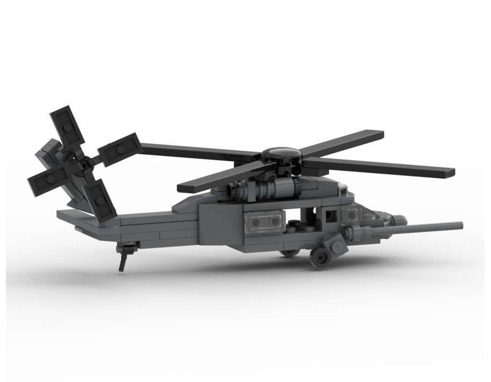 LEGO MOC Sikorsky UH-60 Black Hawk / Pave Hawk (1/110 scale) by Vincent ...