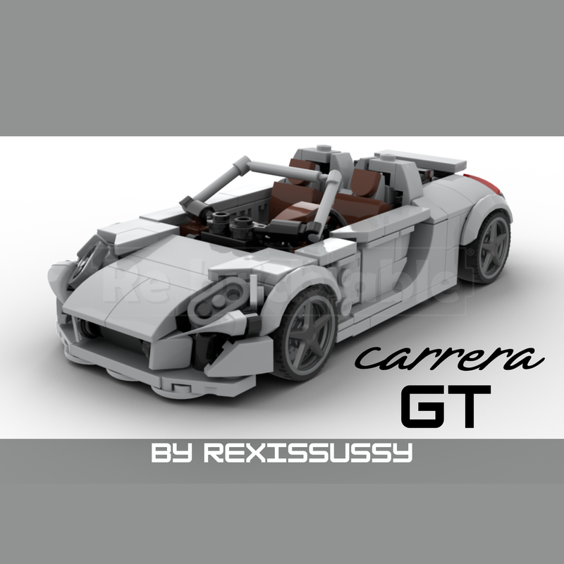 LEGO MOC-226917 Porsche Carrera GT by Rexissussy | Rebrickable - Build ...