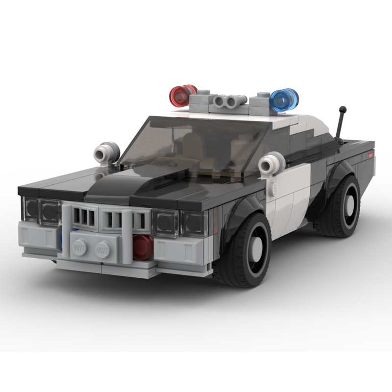 LEGO MOC-226922 Vintage Police Car (Remake) by Gamma Bricks ...