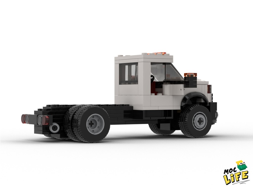 LEGO MOC Ram 3500 regular cab chassis dually by MocLife | Rebrickable ...