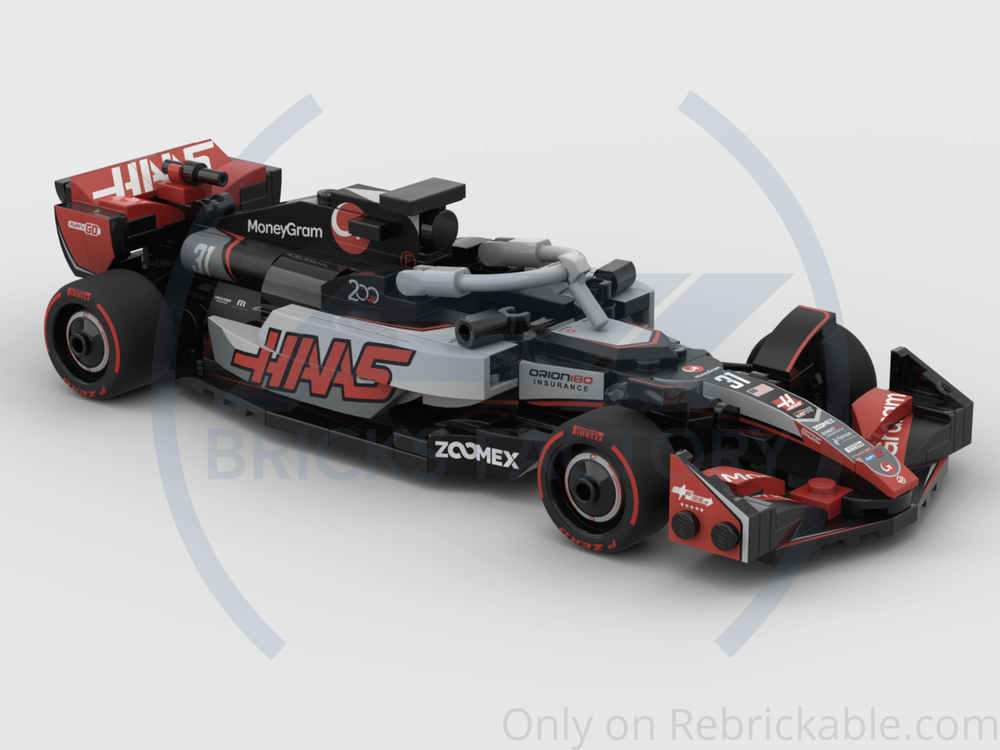 LEGO MOC F1 Haas VF-25 Canada by Pit Lane Bricks Factory | Rebrickable ...