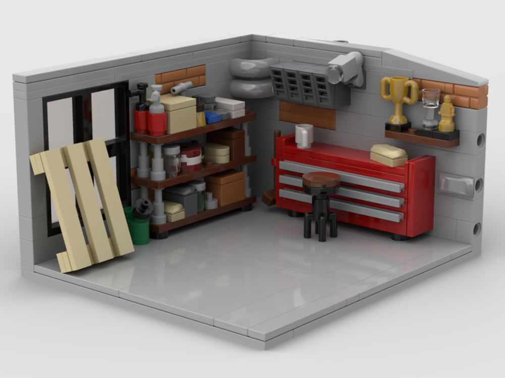 LEGO MOC speed champions garage section 2 by Jesse00876 | Rebrickable ...