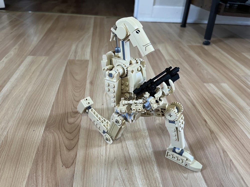 LEGO MOC Posable Leg Modification for Battle Droid with Stap by ...