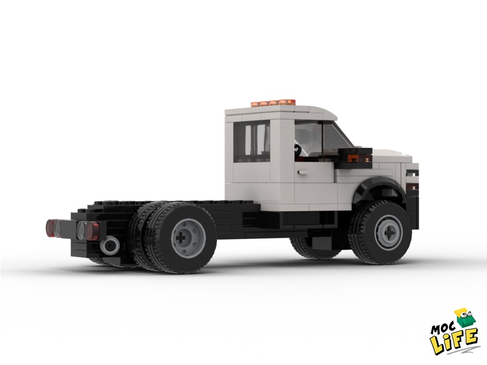 LEGO MOC Chevrolet Silverado 3500 regular cab chassis dually by MocLife ...
