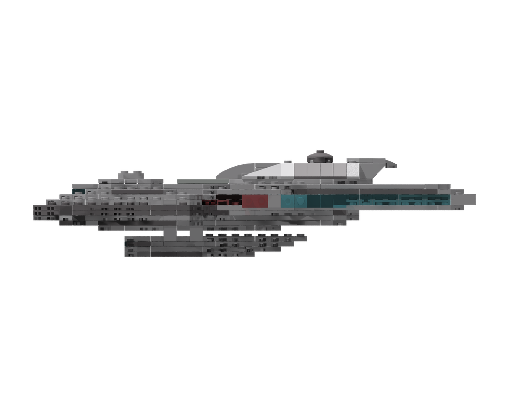 LEGO MOC Chekov-Class Starship (STO Springfield), Smooth Edition by ...