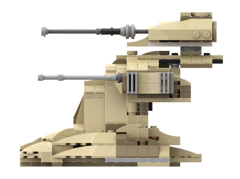 LEGO MOC Armored Assault Tank Mk I - Alternate Build of 75380-1 The ...