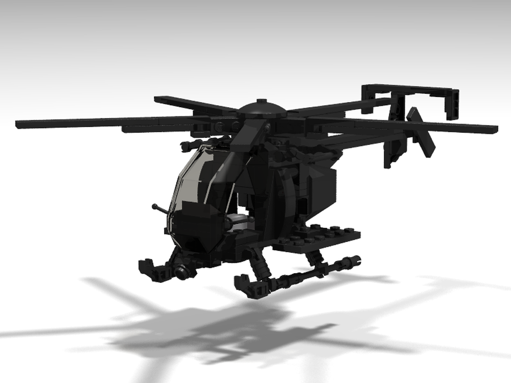 LEGO MOC AH-06 Little Bird by gradientArray | Rebrickable - Build with LEGO