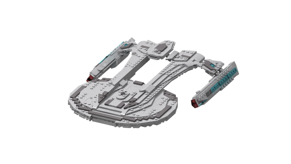 LEGO MOC Akira-Class Carrier Cruiser, Smooth Edition by LegendAJ ...