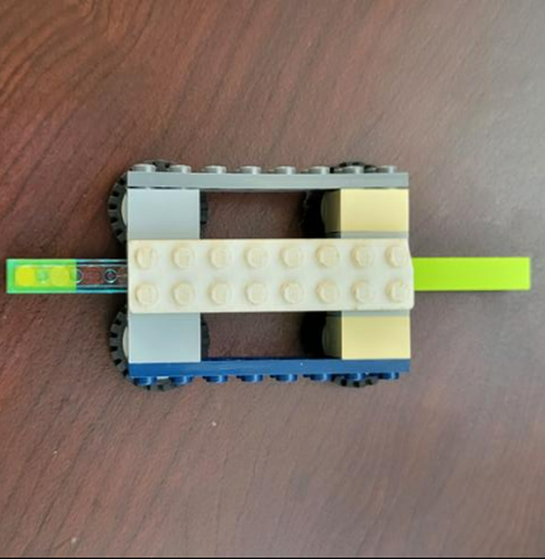 LEGO MOC Single Rail Monorail by LegoSting | Rebrickable - Build with LEGO
