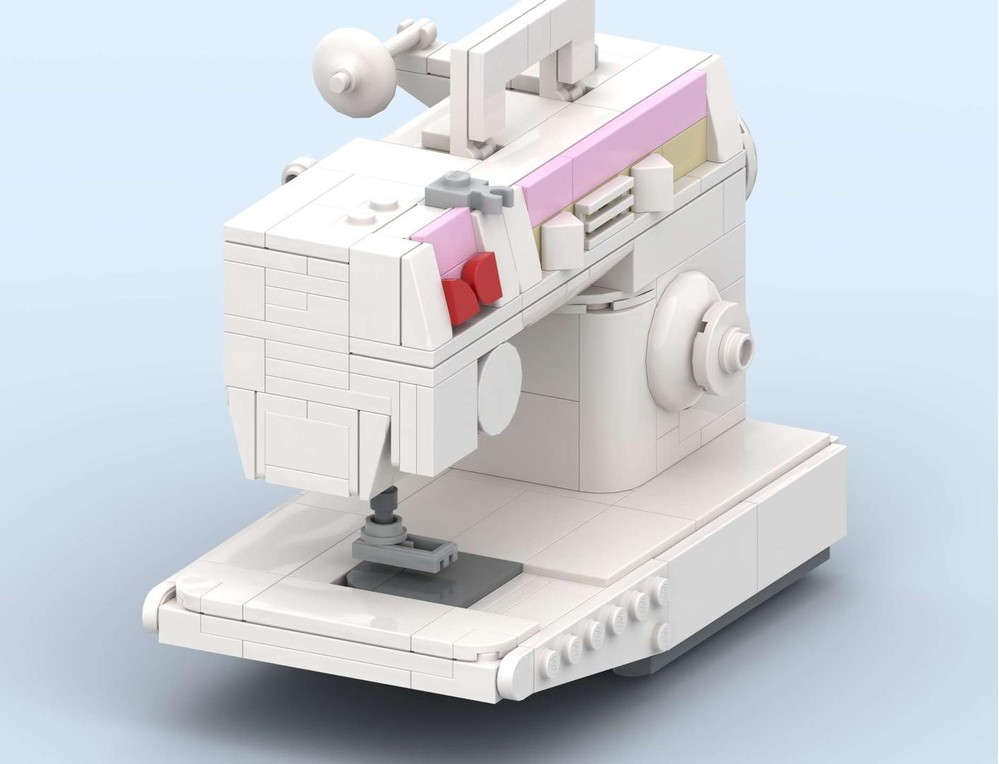LEGO MOC Sewing Machine (Singer Prima 20) by VictorBuilds | Rebrickable ...