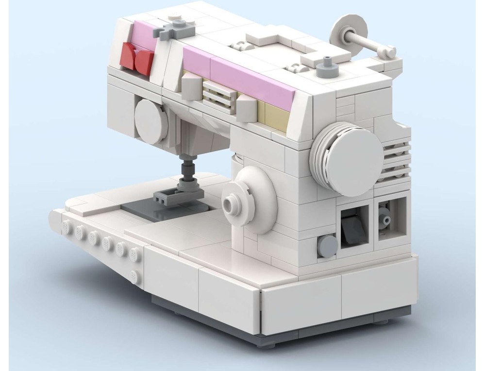 LEGO MOC Sewing Machine (Singer Prima 20) by VictorBuilds | Rebrickable ...