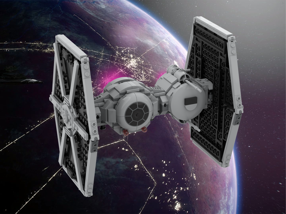 LEGO MOC TIE Brute (75393 mod) by Cyborg-Samurai | Rebrickable - Build ...