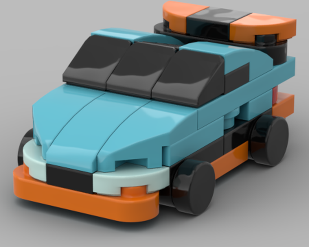 LEGO MOC I micro-shrunk 77238 part 2* (microscale Lamborghini Huracan ...