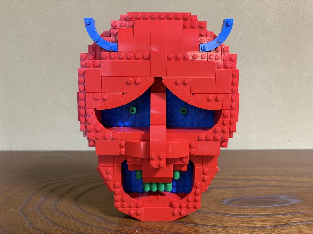 LEGO MOC Japanese ONI by KYOKUGEN | Rebrickable - Build with LEGO