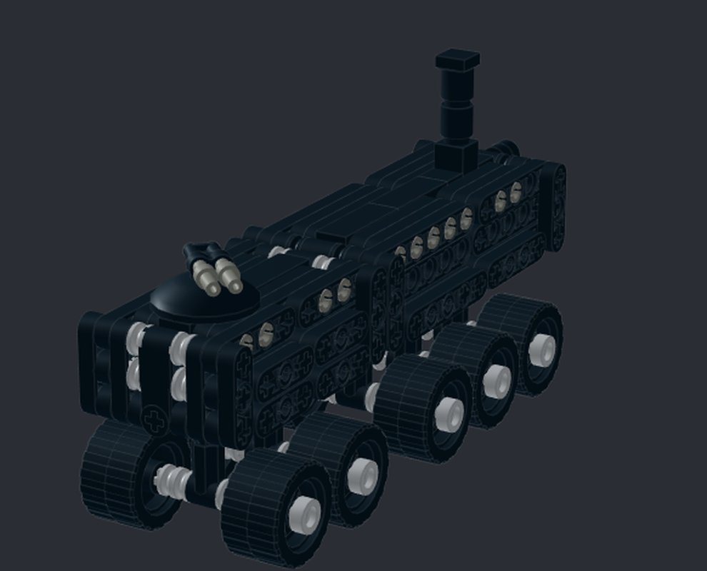 LEGO MOC Turbo-Tank by Fedya_Raptor | Rebrickable - Build with LEGO