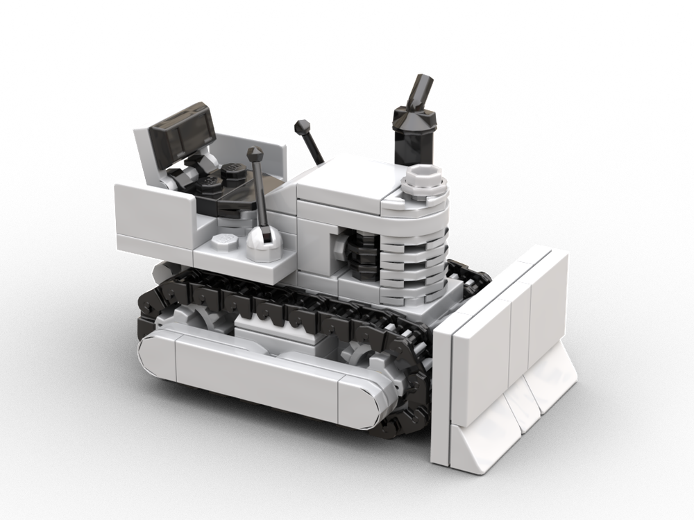 LEGO MOC Tiny Bulldozer by The_Rubberduck | Rebrickable - Build with LEGO