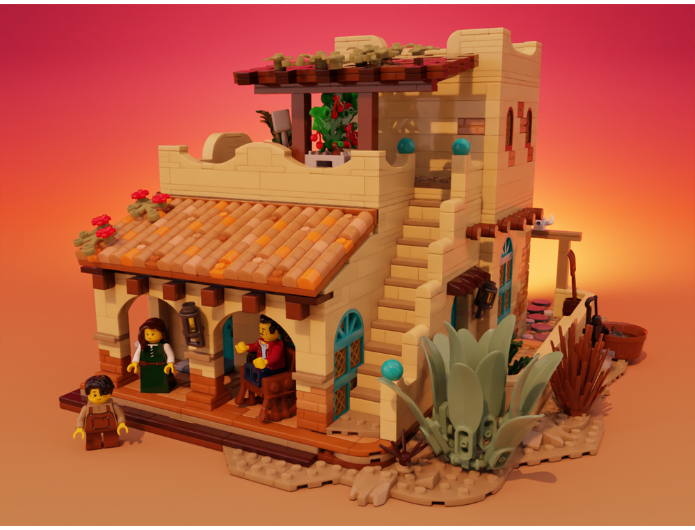 LEGO MOC-226986 Sunset Ranch by BrentWaller | Rebrickable - Build with LEGO