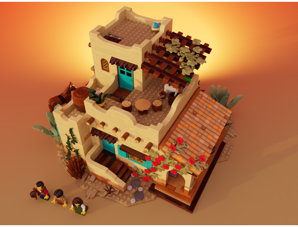 LEGO MOC-226986 Sunset Ranch by BrentWaller | Rebrickable - Build with LEGO