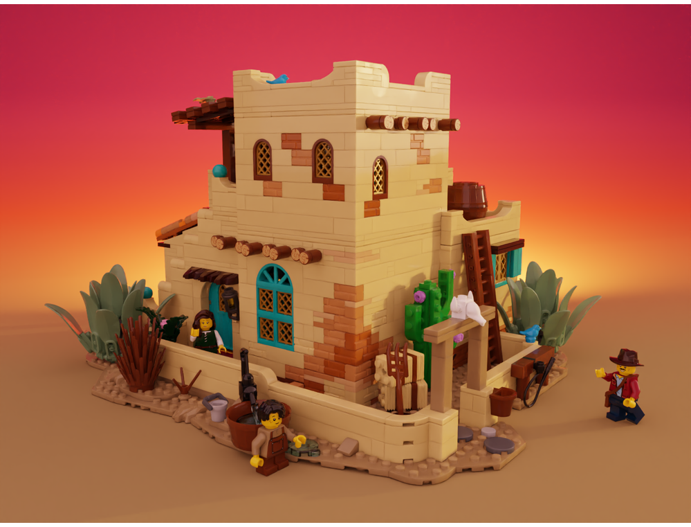 LEGO MOC-226986 Sunset Ranch by BrentWaller | Rebrickable - Build with LEGO