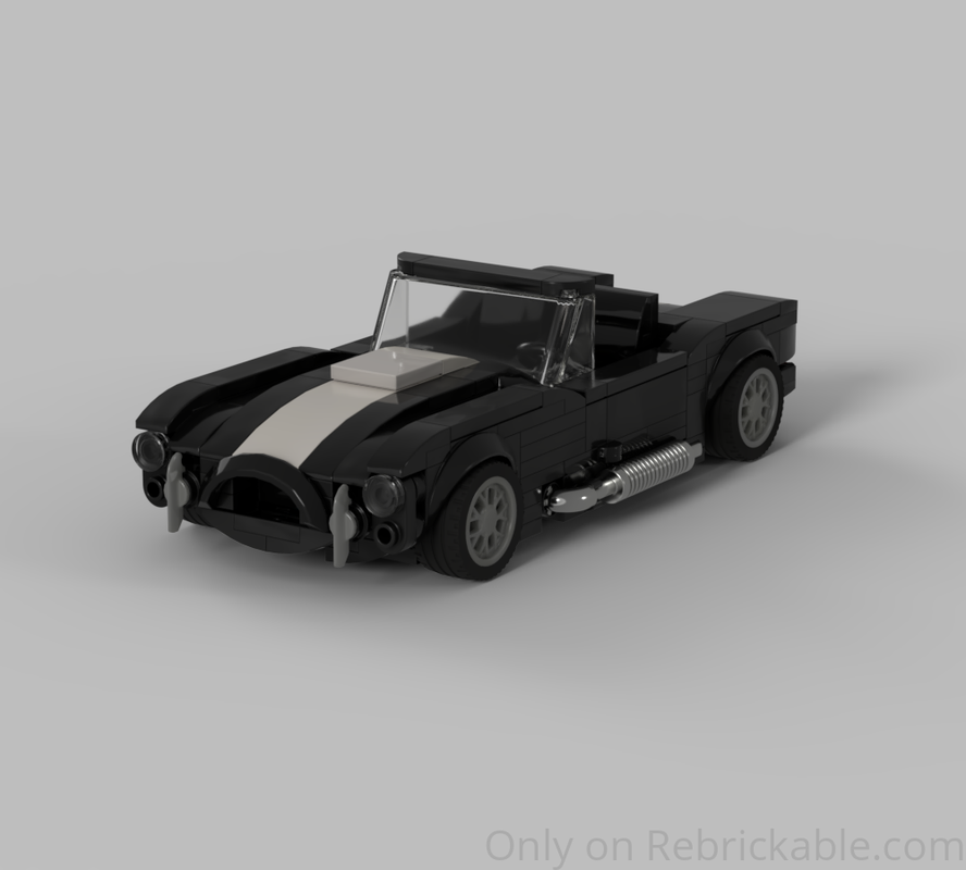 LEGO MOC Shelby Cobra by United Bricks | Rebrickable - Build with LEGO