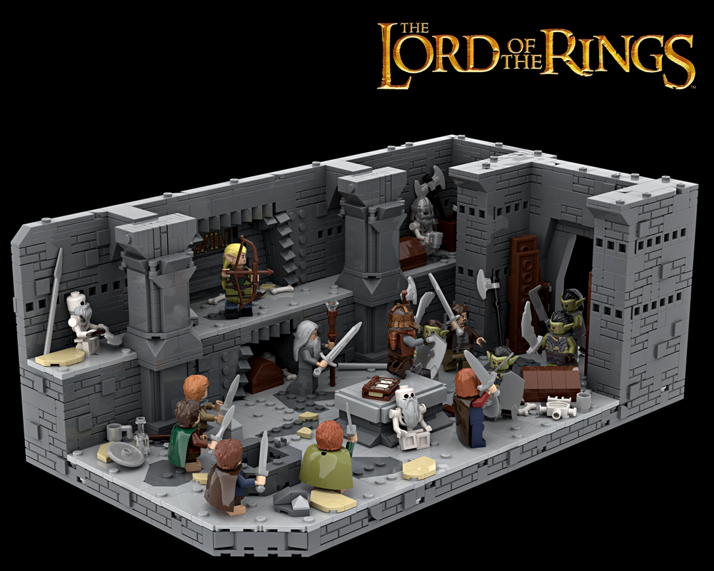LEGO MOC-227000 The Mines of Moria by Tubi_Rock_V | Rebrickable - Build ...