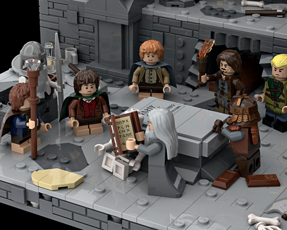 LEGO MOC-227000 The Mines of Moria by Tubi_Rock_V | Rebrickable - Build ...