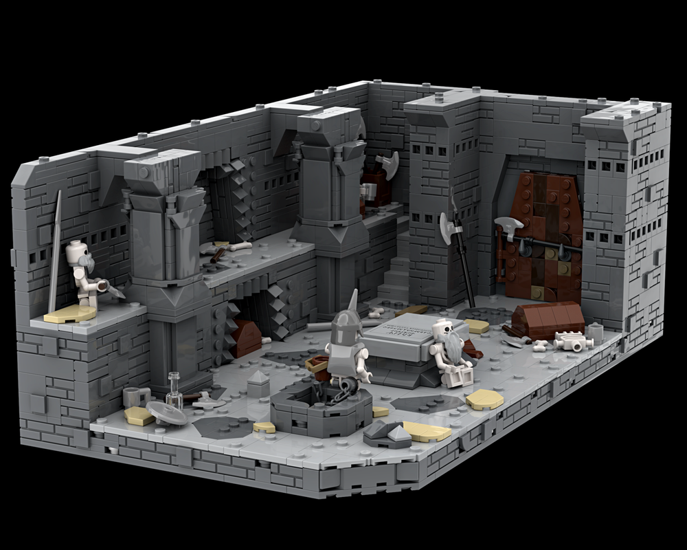 LEGO MOC-227000 The Mines of Moria by Tubi_Rock_V | Rebrickable - Build ...