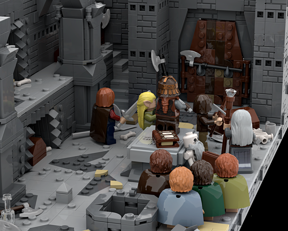 LEGO MOC-227000 The Mines of Moria by Tubi_Rock_V | Rebrickable - Build ...