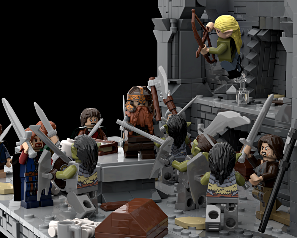 LEGO MOC-227000 The Mines of Moria by Tubi_Rock_V | Rebrickable - Build ...