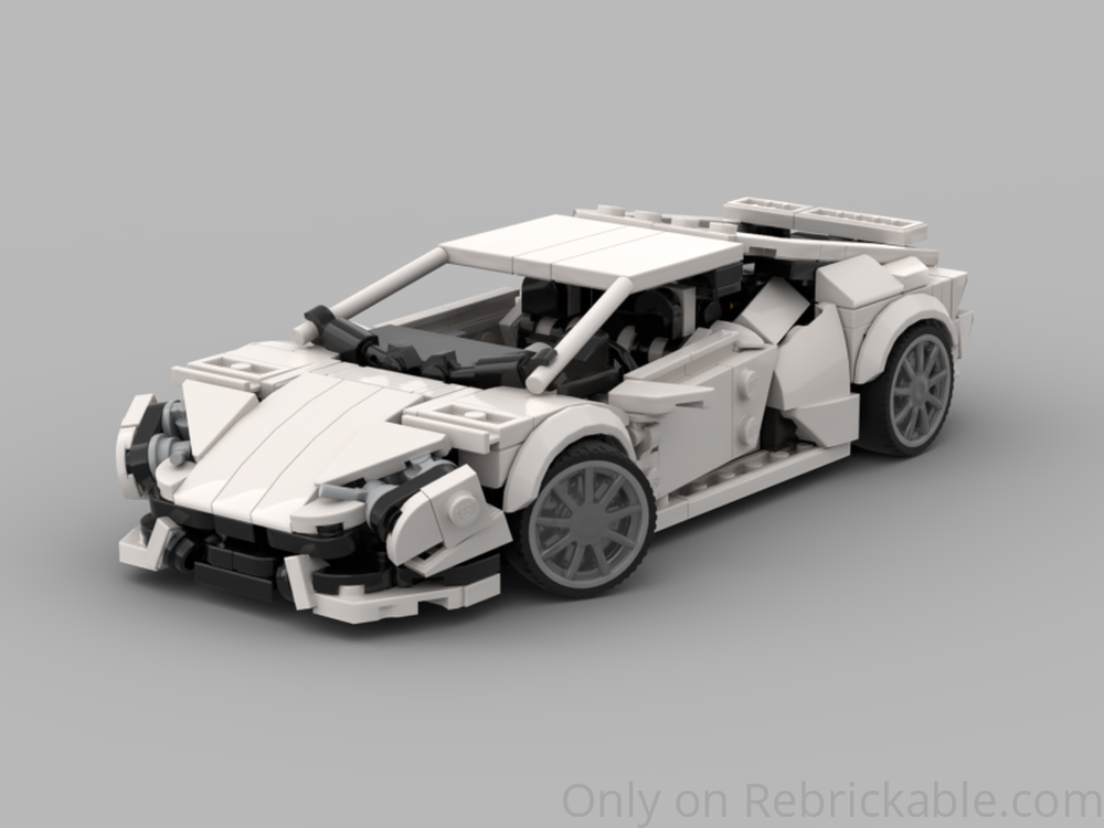 LEGO MOC Lamborghini Huracan Tecnica by Thecarmoccer | Rebrickable - Build with LEGO