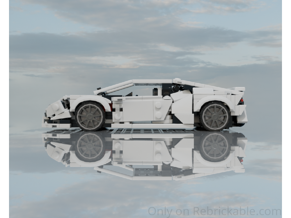 LEGO MOC Lamborghini Huracan Tecnica by Thecarmoccer | Rebrickable - Build with LEGO
