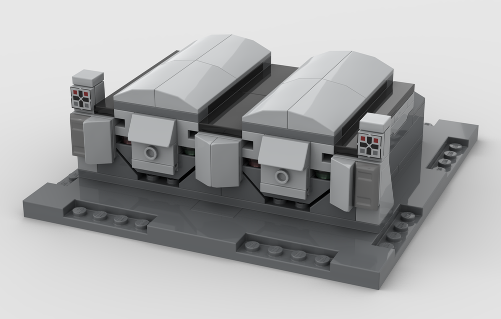 LEGO MOC Cargo Crates with Docking Station by mmskywalker | Rebrickable ...