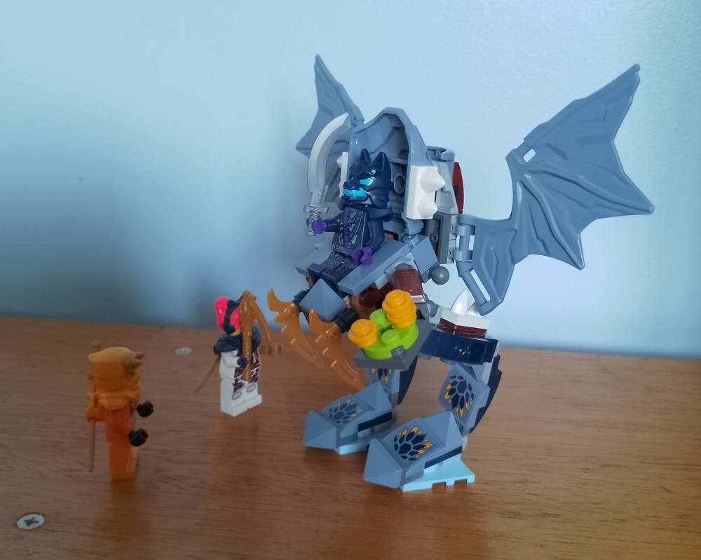 LEGO MOC Wolf-Mask-Warrior's Walking Chair by ninjaroo66 | Rebrickable ...