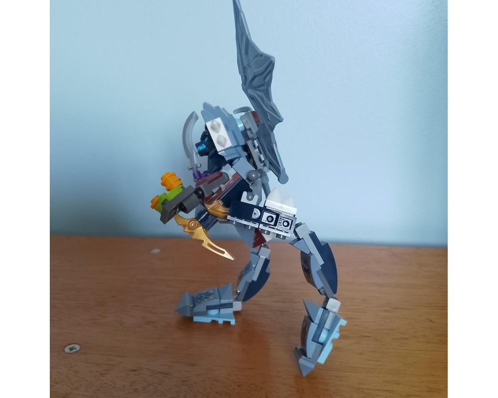 LEGO MOC Wolf-Mask-Warrior's Walking Chair by ninjaroo66 | Rebrickable ...