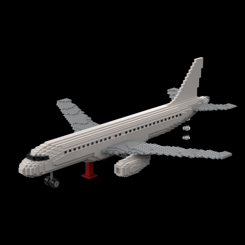 LEGO MOC Airbus A320 by Logitaet | Rebrickable - Build with LEGO