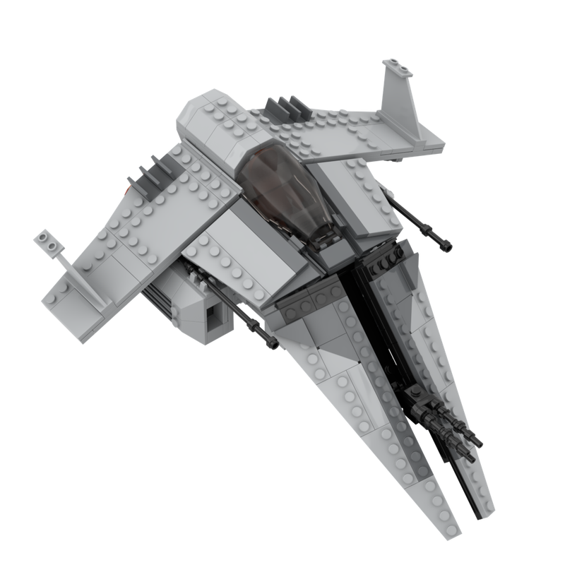 LEGO MOC Gladiator-class assault fighter (Din Djarin) by ...