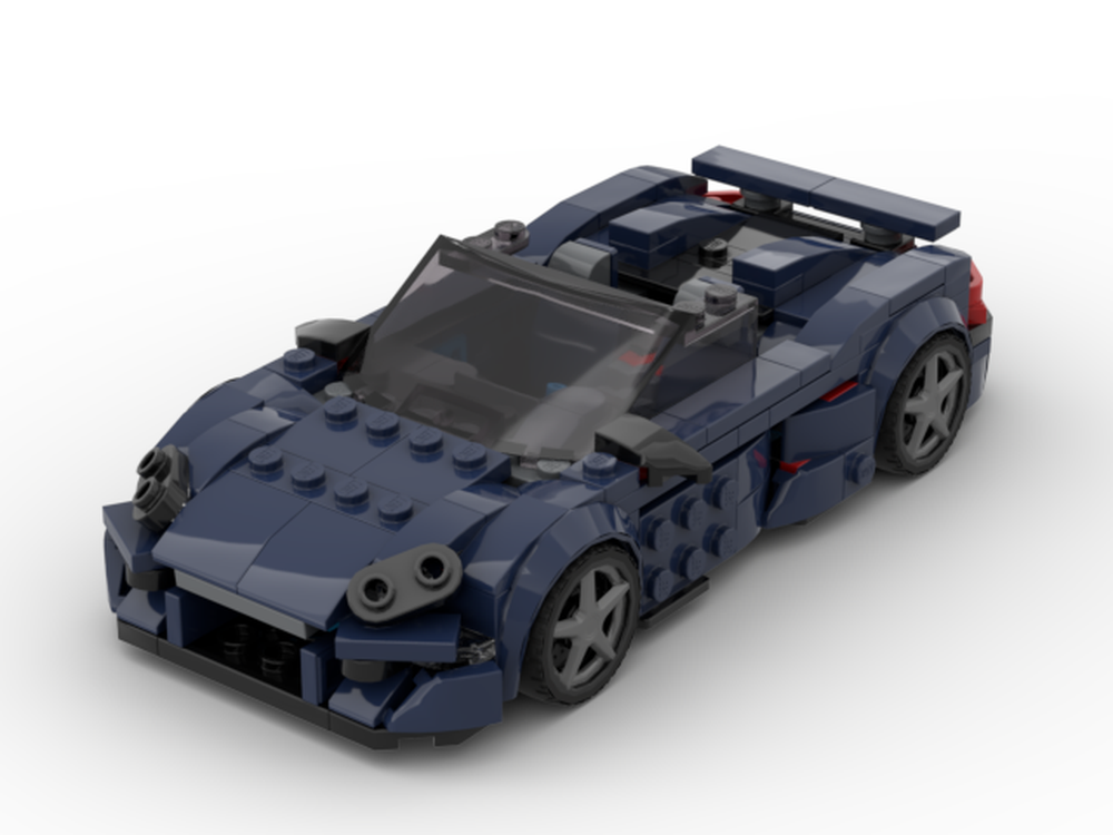 LEGO MOC Porsche Carrera GT alternative by eg_mocs | Rebrickable ...