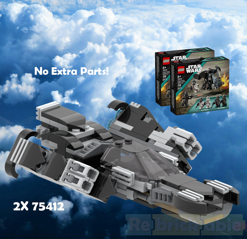 LEGO MOC 2X 75412 Insect speeder by LucSoleBricks | Rebrickable - Build ...