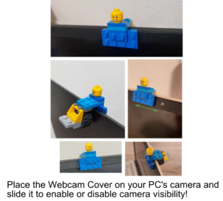LEGO MOC-227051 Webcam cover by ChilintanoBoy | Rebrickable - Build ...