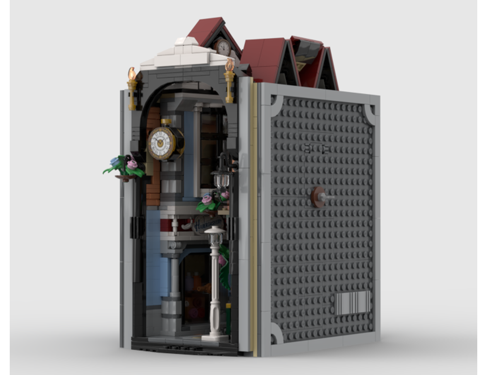 LEGO MOC-227053 Tudor Book Nook, Alternate build of Lego 10350 by ...
