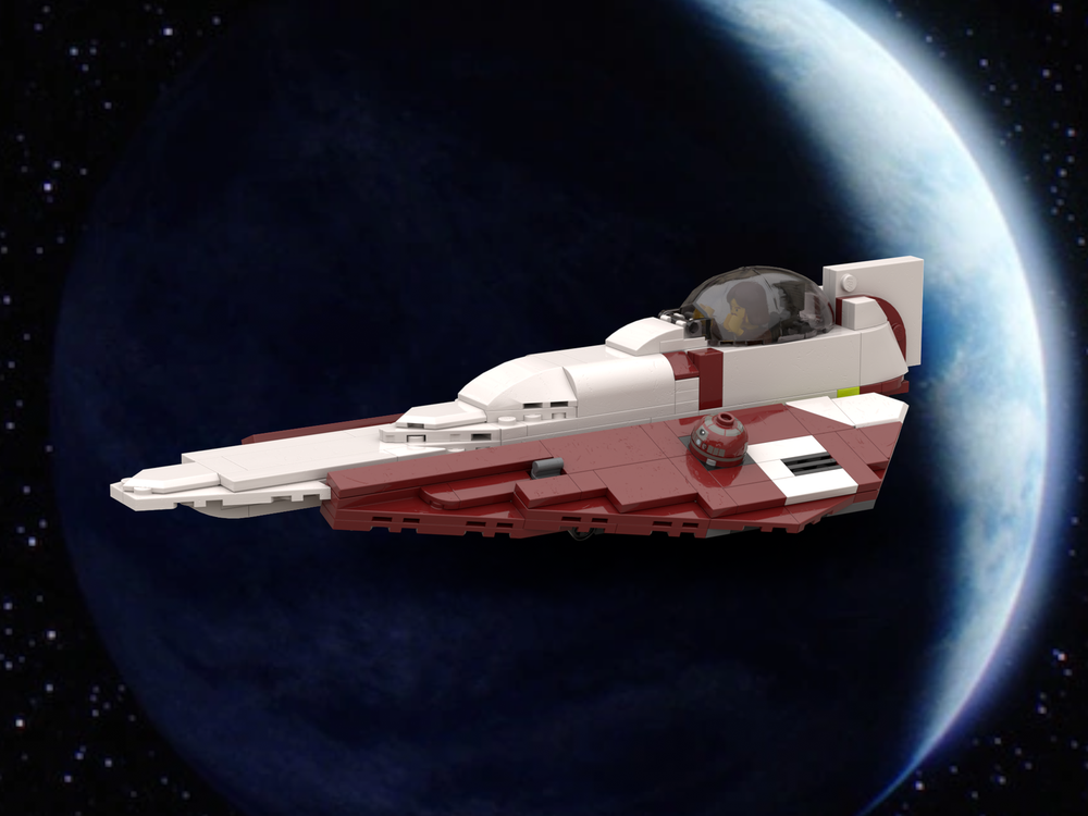 LEGO MOC Obi Wan Kenobi's Delta-7 Aethersprite-class Starfighter by ...