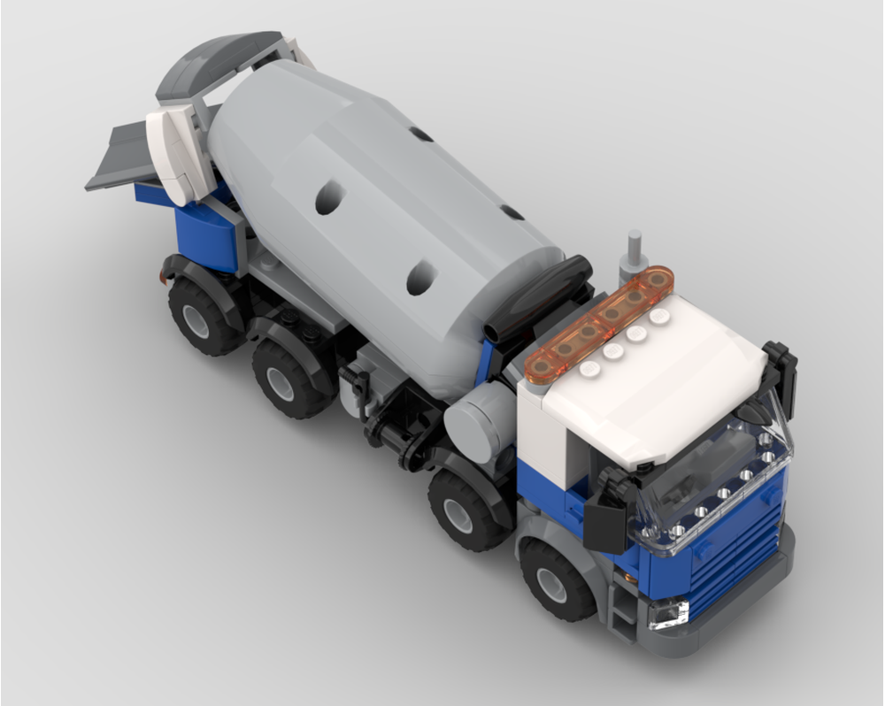 LEGO MOC-227070 Cement Mixer Truck by reggieranger | Rebrickable ...