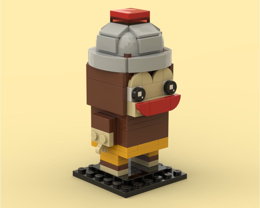 LEGO MOC Ape Escape - Monkey by Ramalho05 | Rebrickable - Build with LEGO