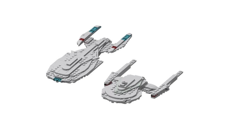 LEGO MOC Jein-Class and Lancelot-Class from Picard, Smooth Edition by ...