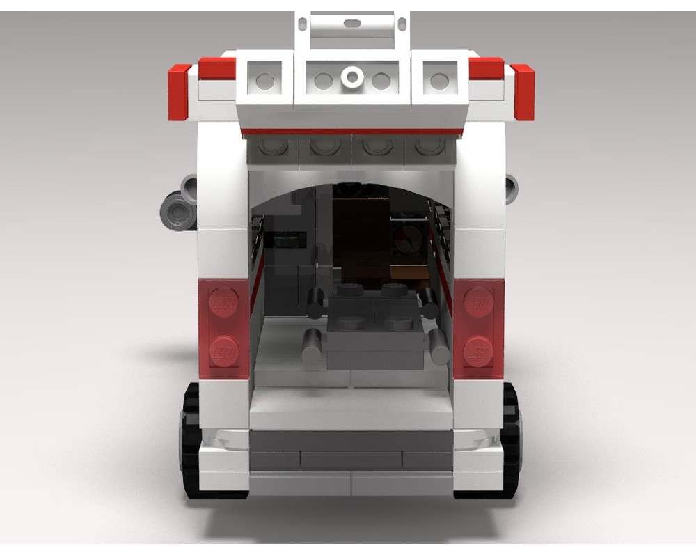 LEGO MOC Toyota Hiace Himedic by SupersoniqueBricks | Rebrickable ...