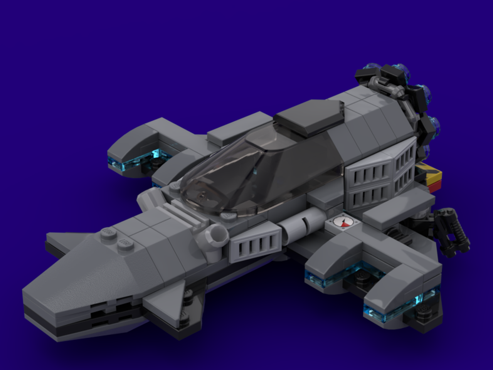 LEGO MOC Galaxy Trooper Light Attack Ship by Cosmicjock | Rebrickable ...