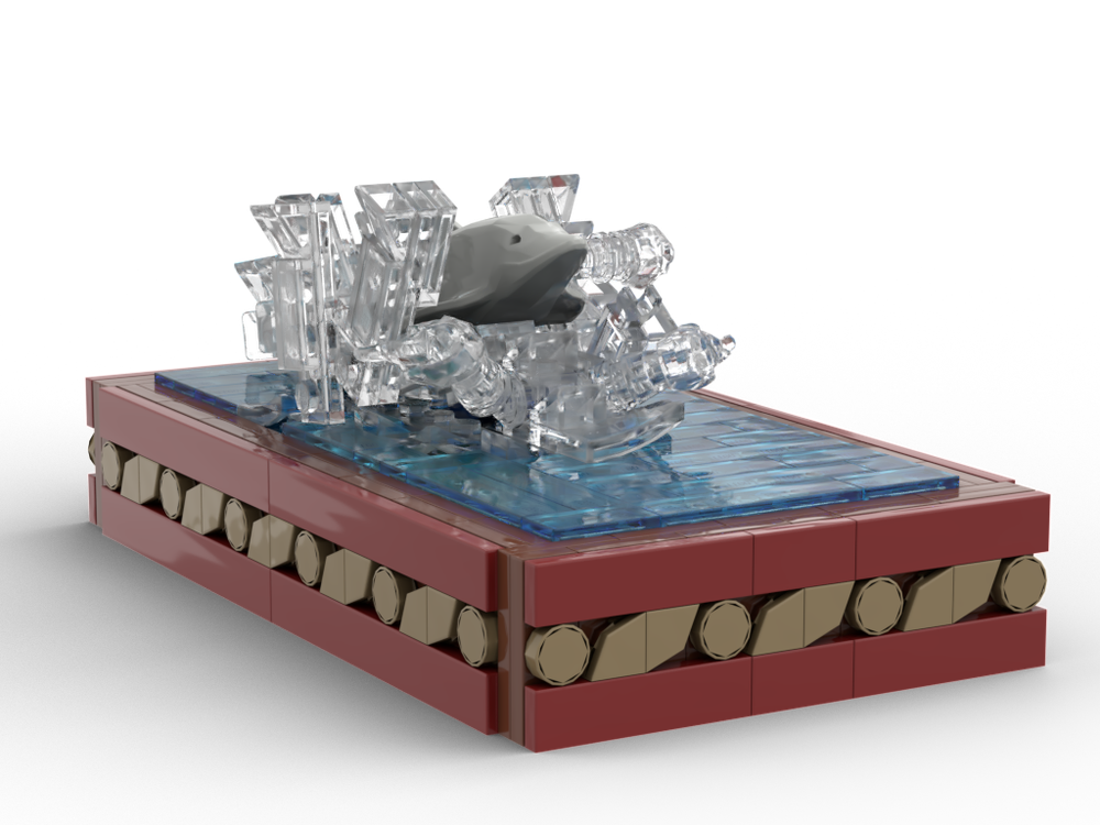 LEGO MOC Jumping Dolphin by JollyRogers8441 | Rebrickable - Build with LEGO