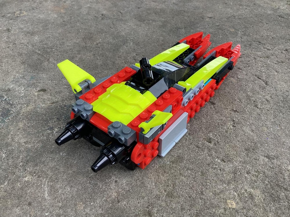LEGO MOC speedboat version 02 by robotmovement | Rebrickable - Build ...